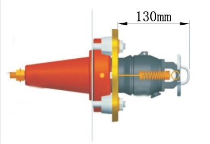 15kv 24kv Insulated Cap Separable Connectors Fully Insulated