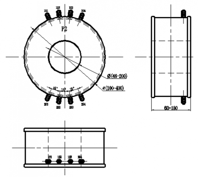 Indoor Ring Type Low Voltage Current Transformer 0.5/0.66kV