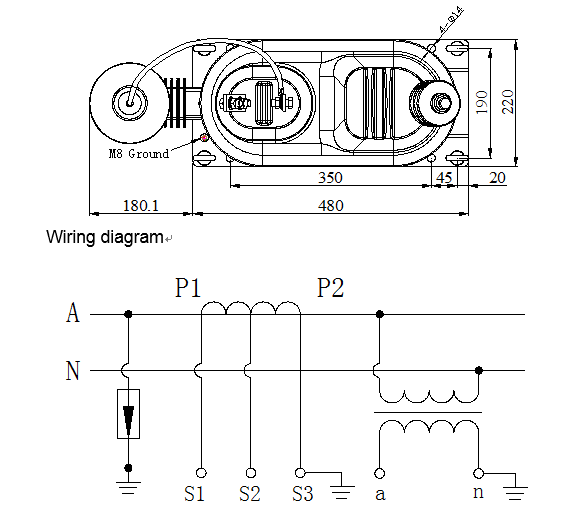 Outdoor MV Voltage Transformer 50Hz Or 60Hz Cast - Resin Insulated