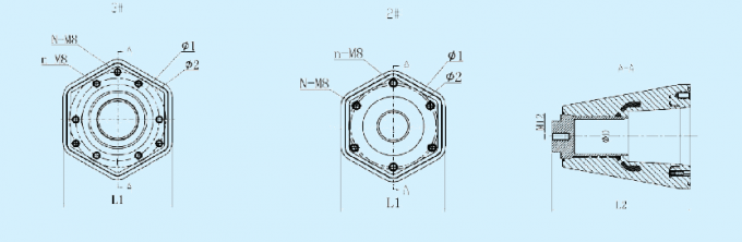 42KV 800A /1250A Outdoor GIS Plug In Bushing IEC Epoxy Resin
