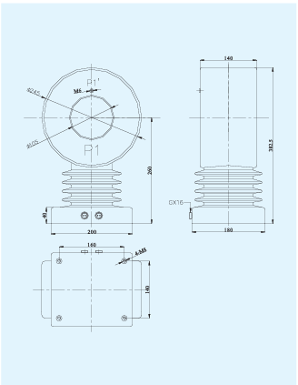Electric Ring Type Current Transformer LPCT Measurement Transformer