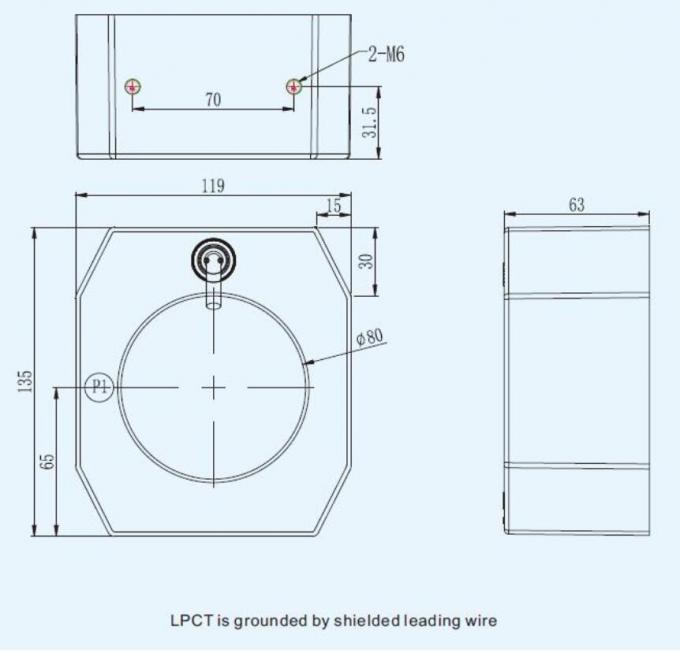 Measuring Metering Instrument Current Transformer / Ring Current ...