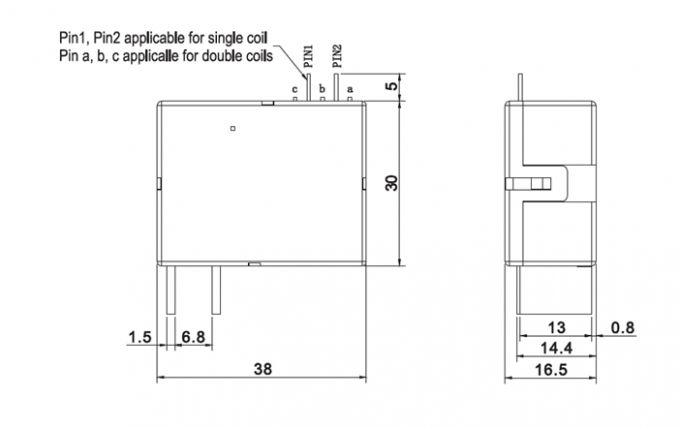 90A Contact Magnetic Latching Relay / 24 Volt Latching Relay